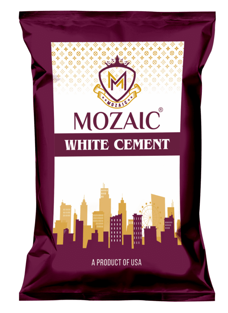 White Cement for Tiles & Concrete | High Strength Finish – Mozaic